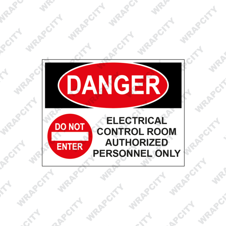 Danger Electrical Room | Wrap City Jamaica Limited